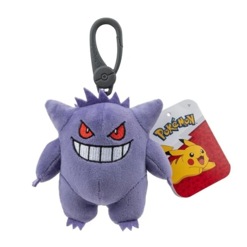 Pokemon Clip On Plush Gengar – Paper Shop & More